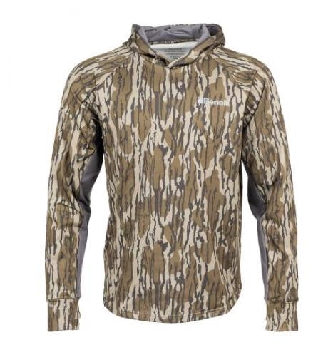 Benelli Midweight Performance Hoodie - Mossy Oak Bottomland - Walmart.com