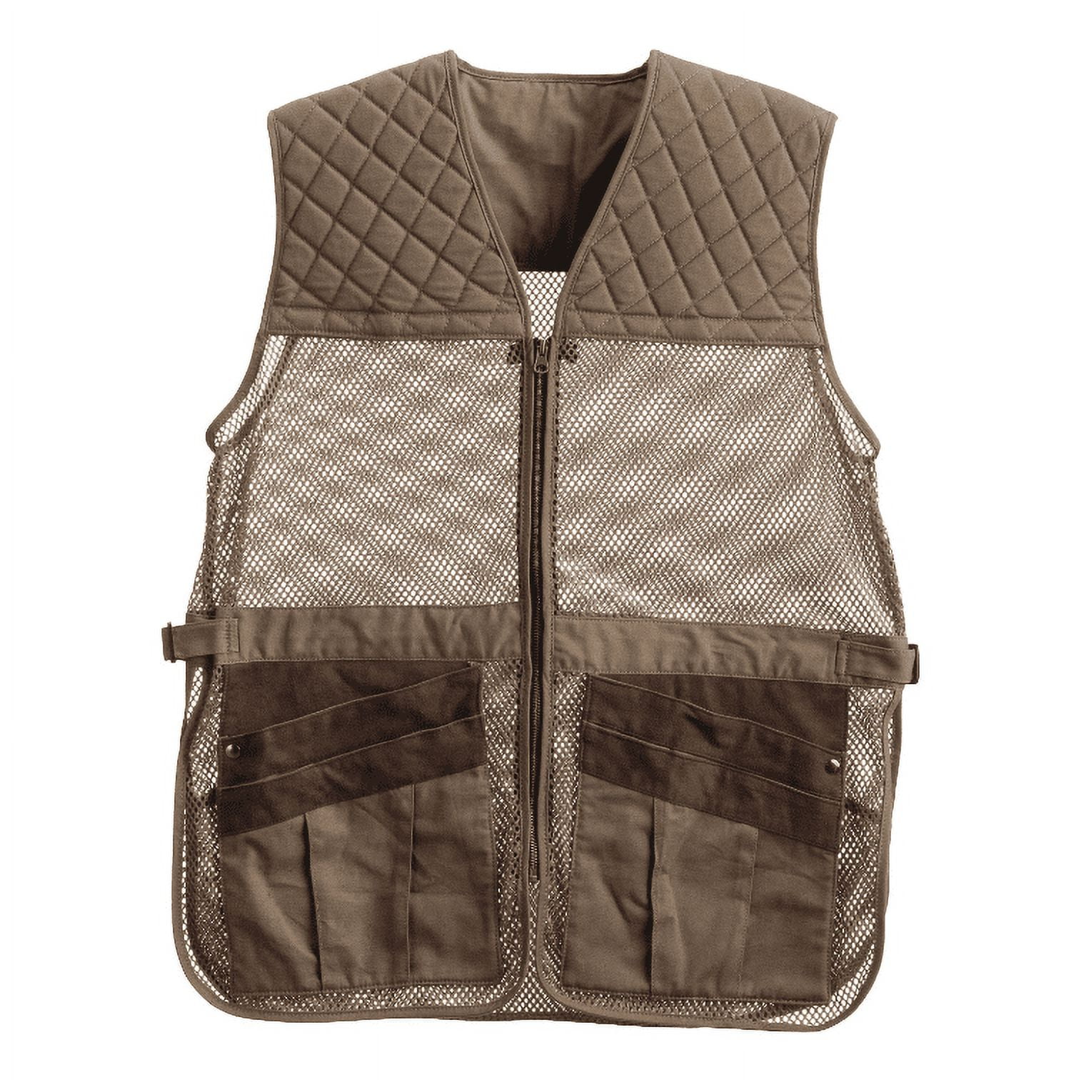 Benelli Sporting Hunting Vest W/ Wide Mesh & Breathable Cotton - Olive ...