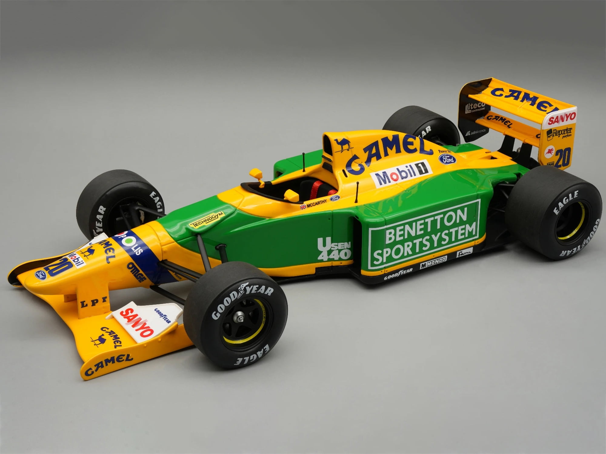 Benetton B192 #20 Perry McCarthy Test Car F1 "British GP" (1992 ...