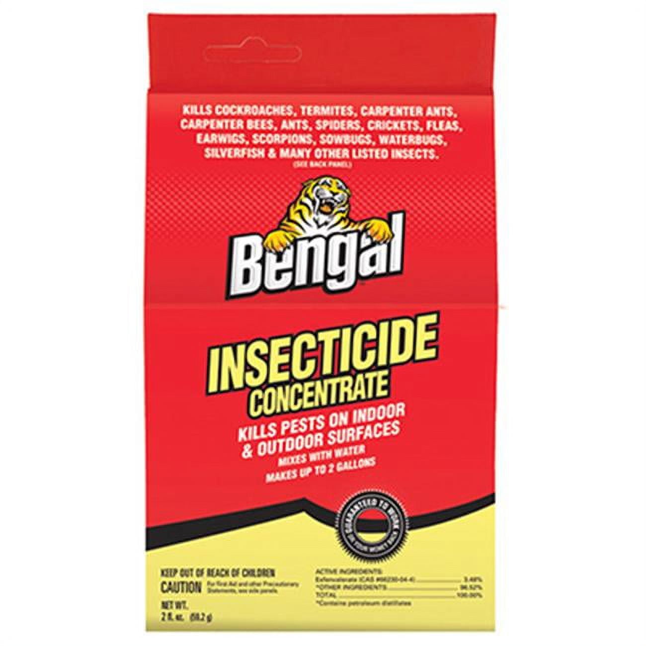 Bengal Chemical 33100 Concentrate Insecticide kills- 2 oz - Walmart.com