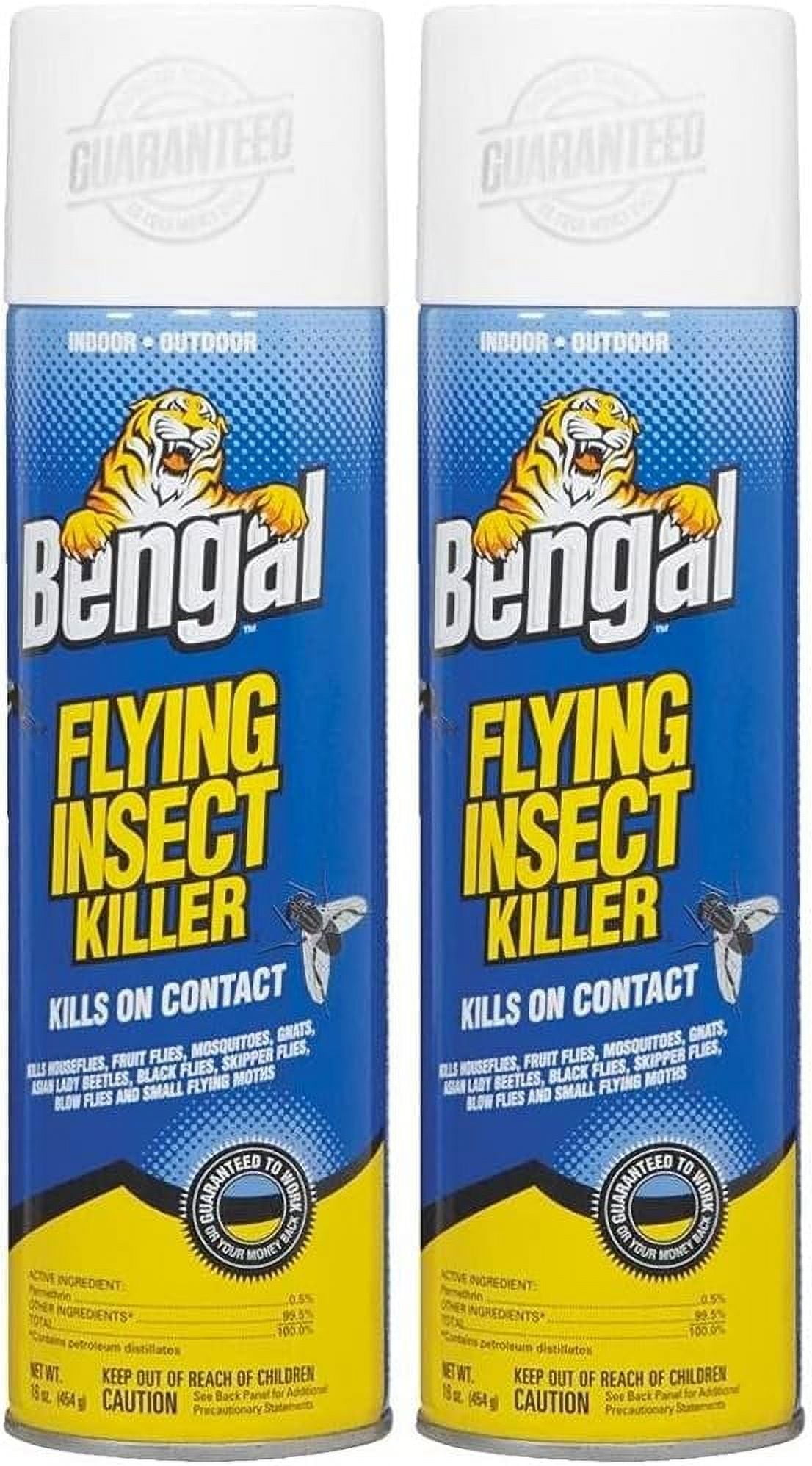 Bengal Flying Insect Killer, Indoor and Outdoor Mosquito and Fly Spray ...