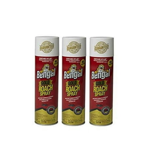 Bengal Gold Outdoor Cockroaches Insecticide Spray, 11 fl oz, 3 Count ...