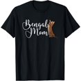 Bengal Kitten Asian Leopard Cat Lover Funny Bengal Mom T-Shirt ...