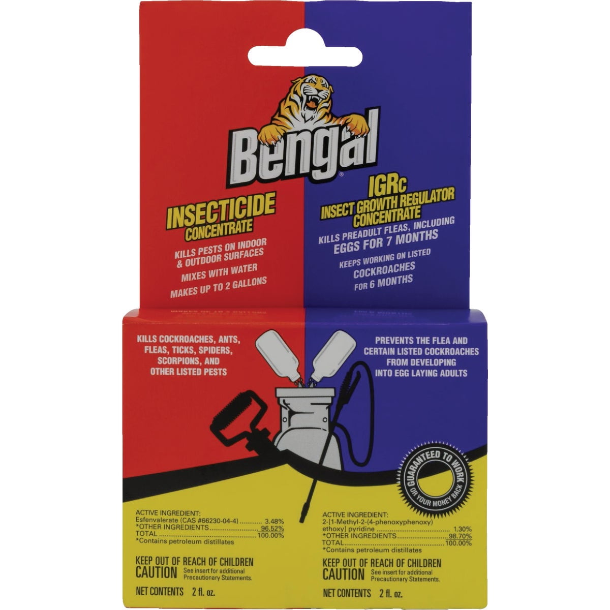 Bengal Home Eliminator Insecticide & IGR Concentrate, 2 oz Indoor ...