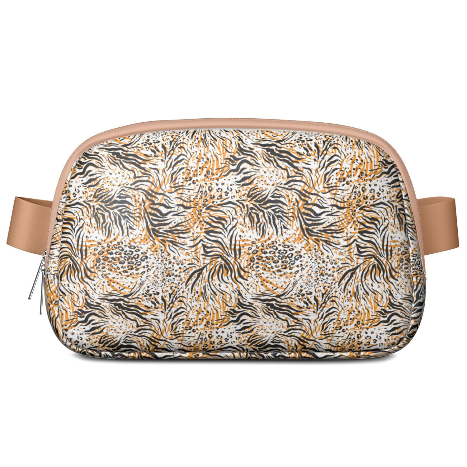 Bengal Tiger Fanny Pack - Wild Jungle Stripes Print Waist Bag ...