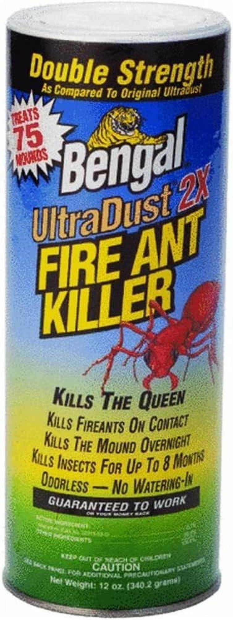 Bengal UltraDust 2X, Outdoor Perimeter Bug Insecticide, Odorless Fire ...