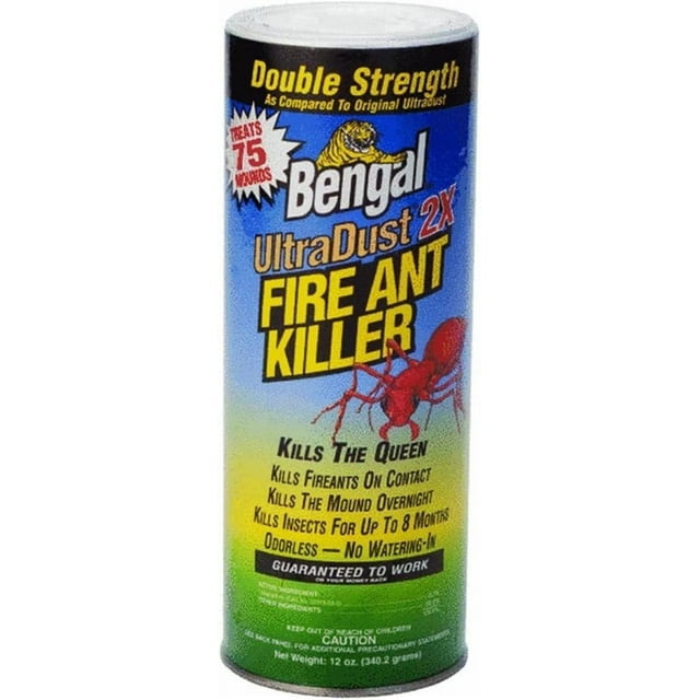 Bengal UltraDust 2X, Outdoor Perimeter Bug Insecticide, Odorless Fire ...