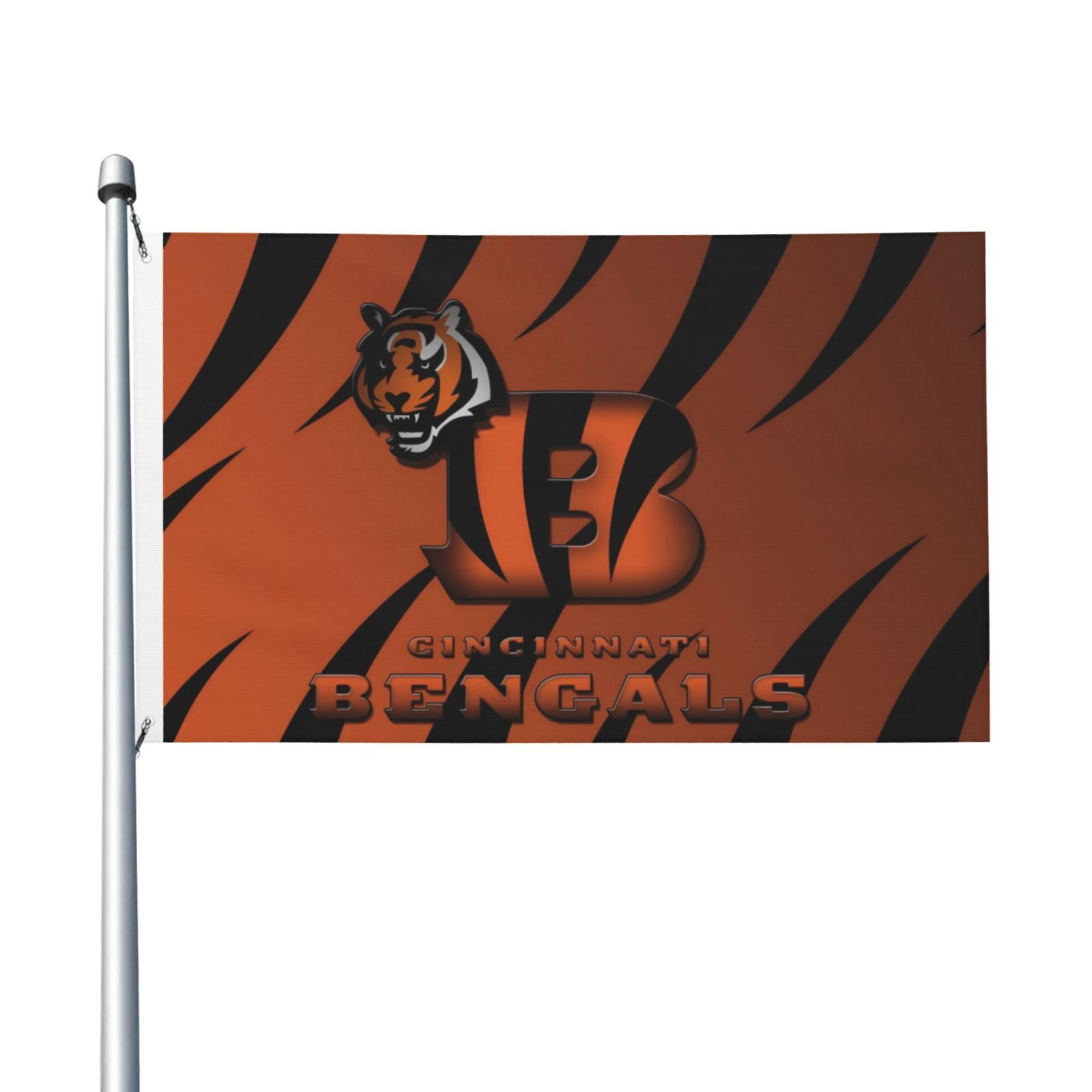 Bengals Flag 3x5FT Outdoor Double Sided Heavy Duty Polyester Flags Long ...