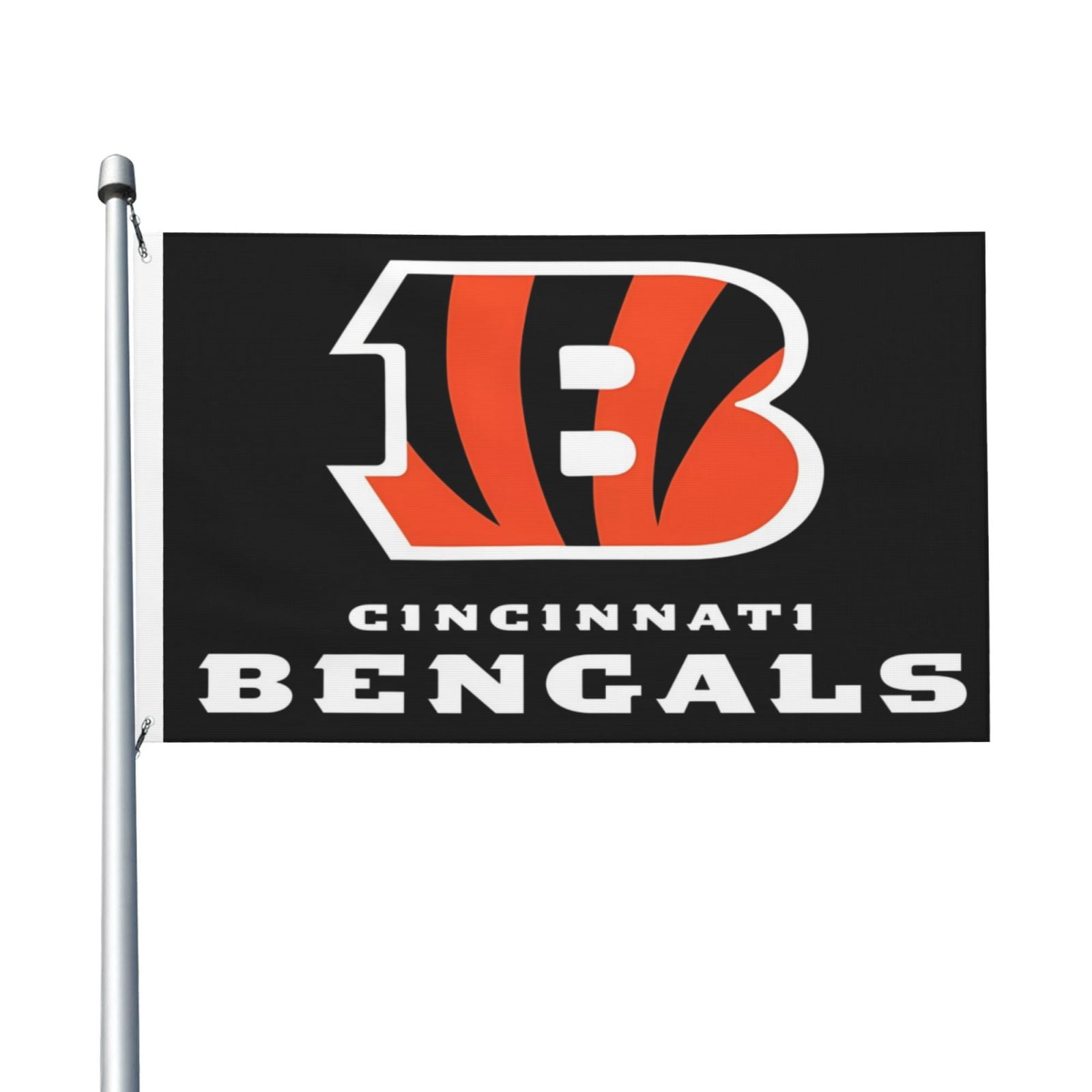 Bengals Flag 3x5FT Outdoor Double Sided Heavy Duty Polyester Flags Long ...
