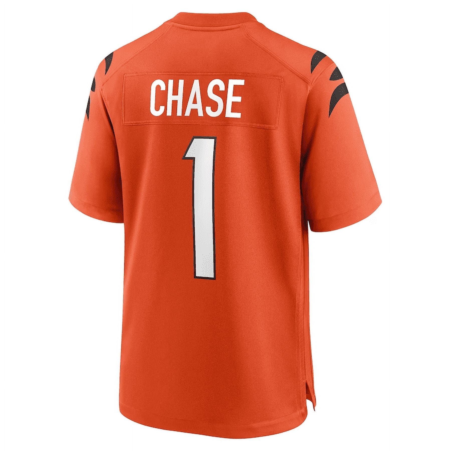 Bengals Football Shirt Ja'Marr Chase#1 Sports Team Game Fans For Men ...