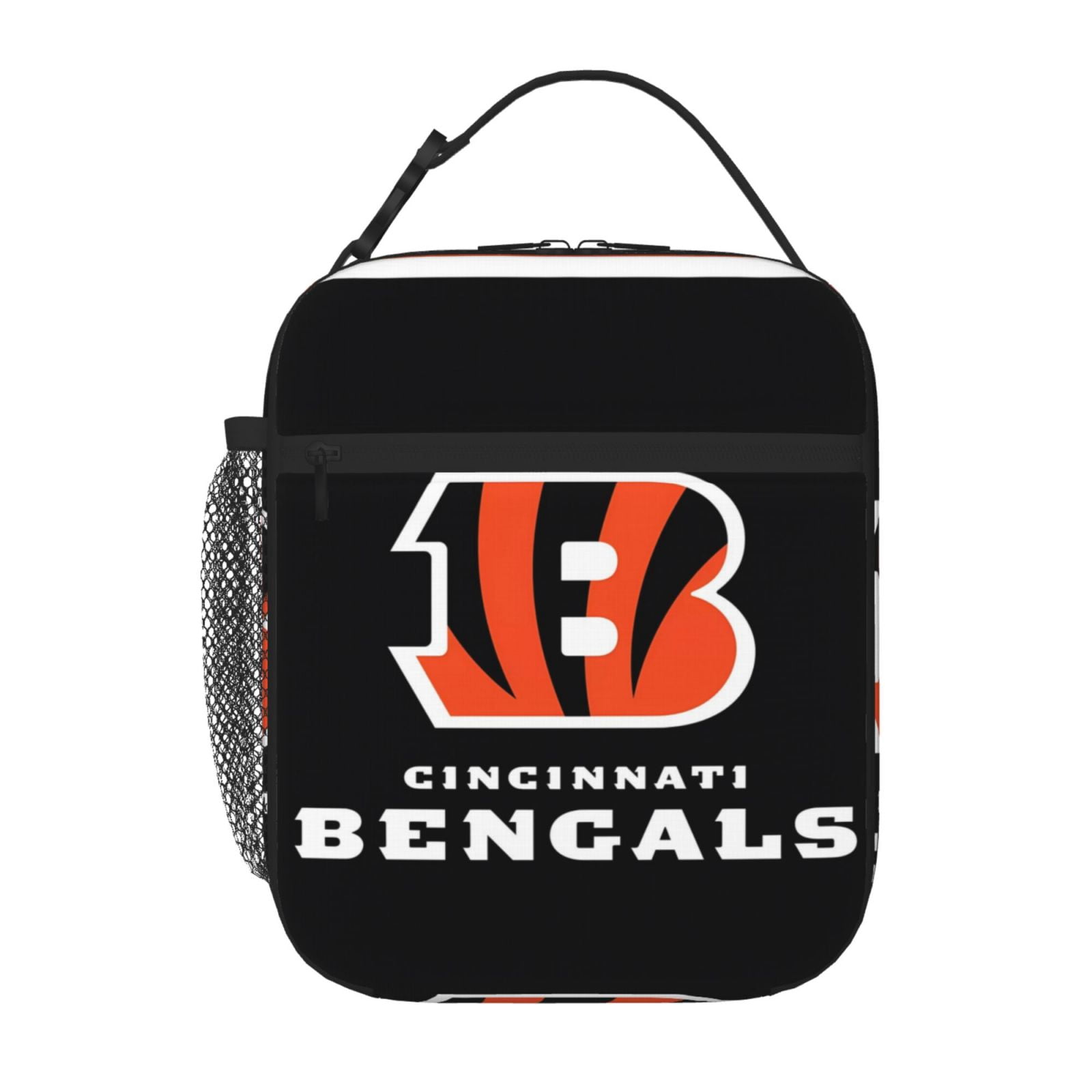 Bengals Football Team Print, Insulated Lunch Bag for Women/Men ...