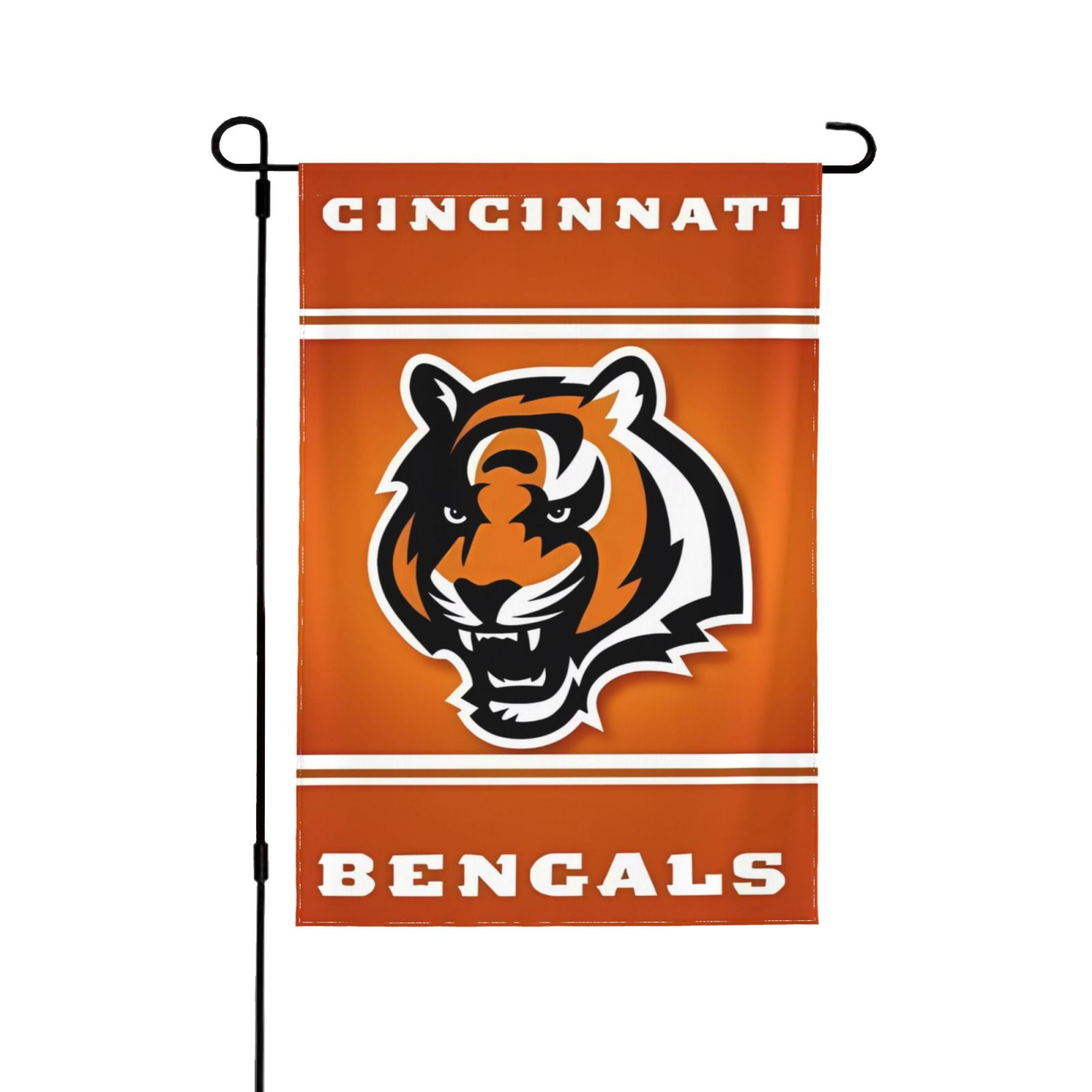 Bengals Football team garden flag double sided, yard decoration flag ...