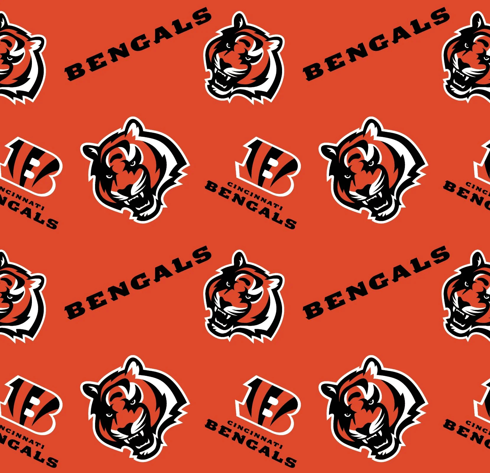 Bengals Orange Fleece - Walmart.com