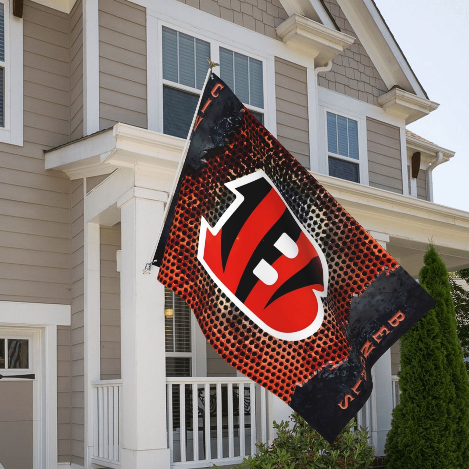 Bengals Outdoor Decorative Flags Printed with Football Team Logo ...