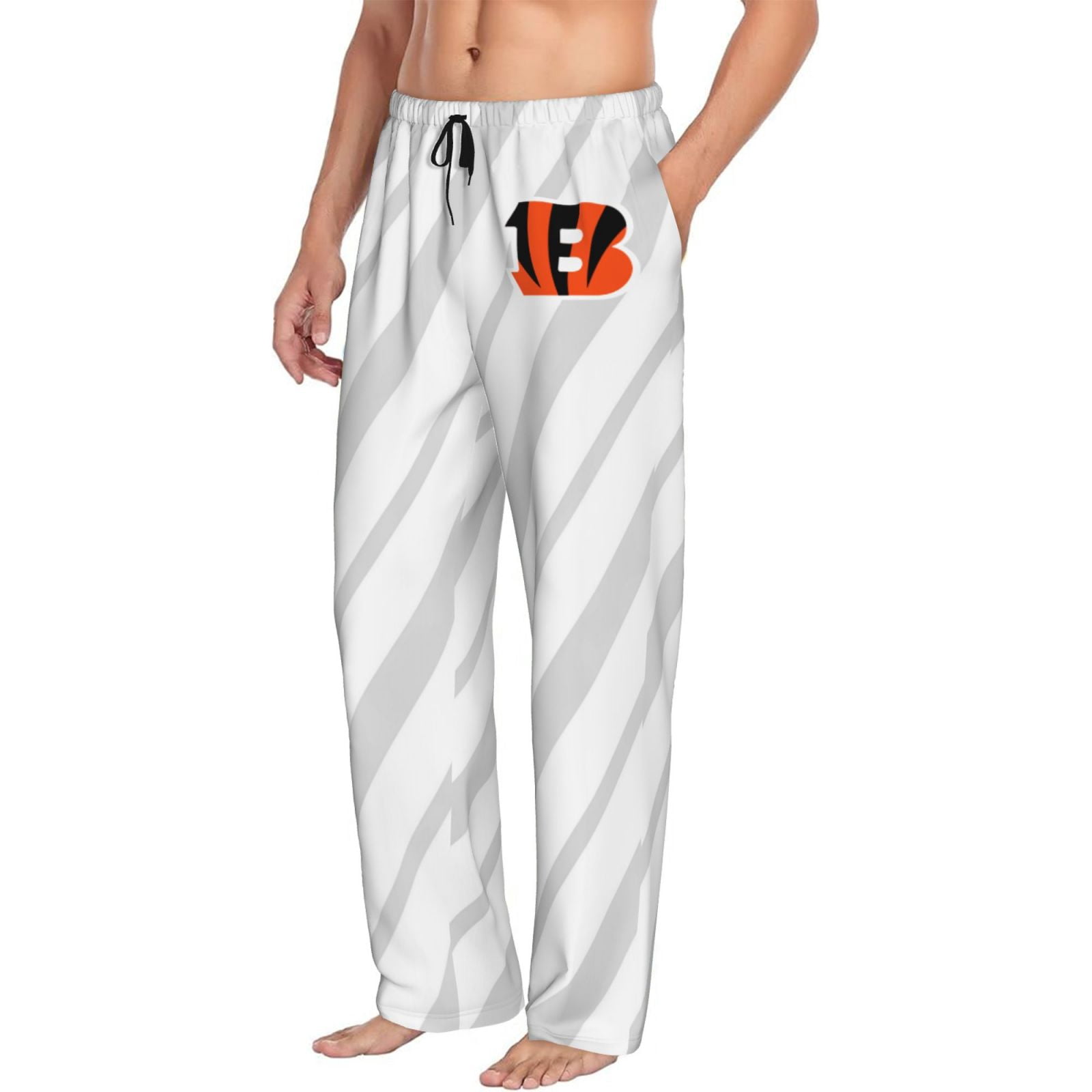 Bengals Pajama Pants With Football Logo for Men Gifts Pajamas Mens ...