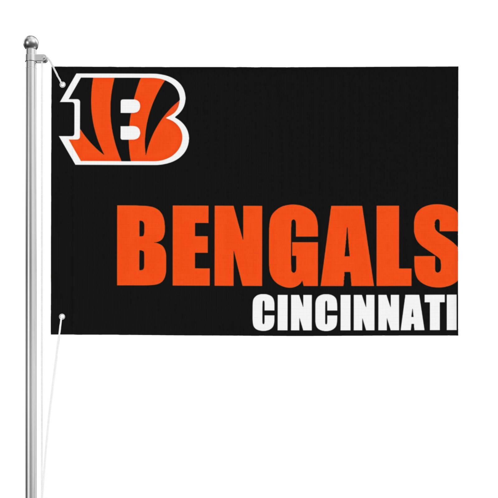 Bengals Three Layer personalized Double Sided Flag Football Fans ...