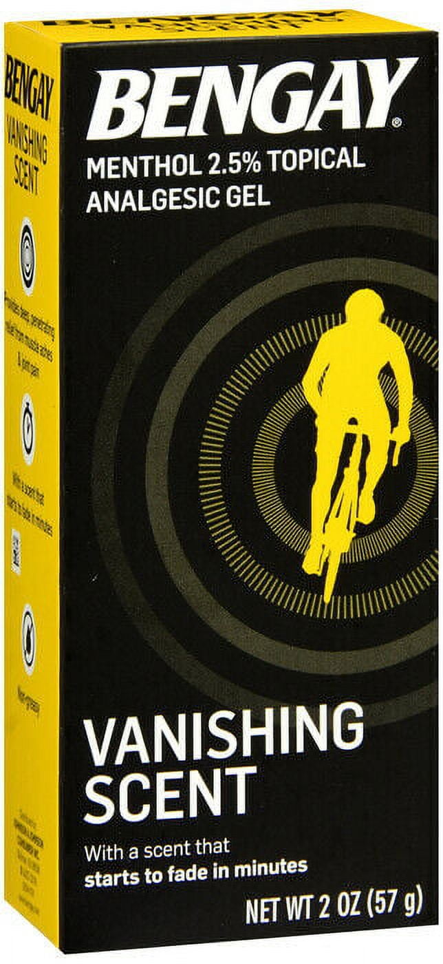 Bengay Topical Analgesic Gel Vanishing Scent 2 Oz - Walmart.com