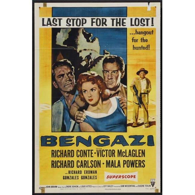 Bengazi Movie Poster - 27 x 40 in. - Walmart.com