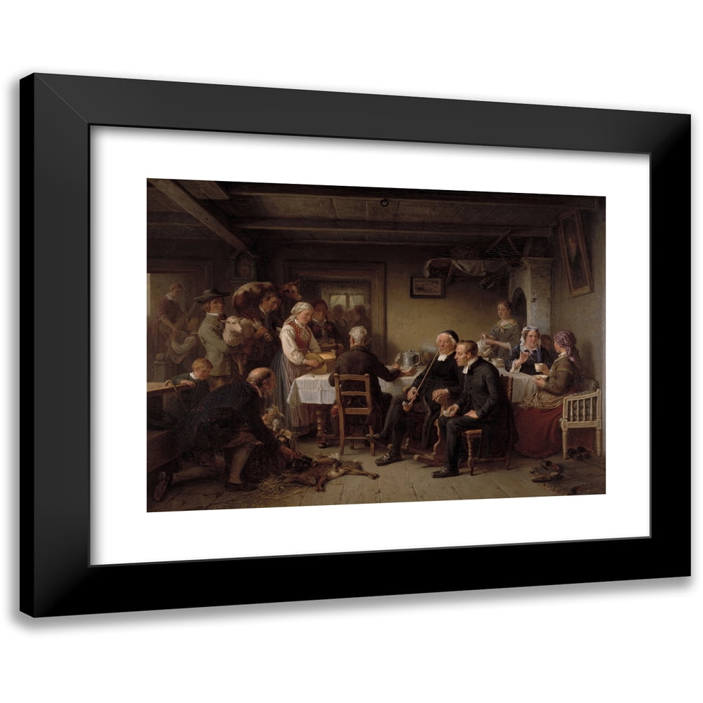 Bengt Nordenberg 18x14 Black Modern Framed Museum Art Print Titled ...