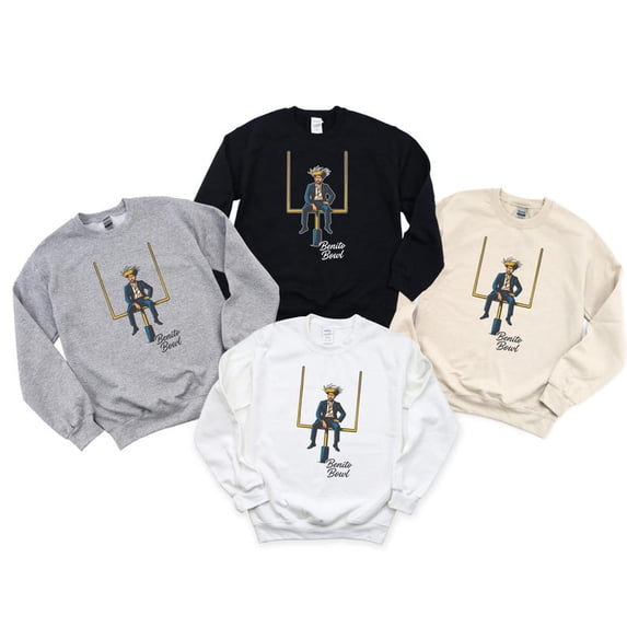 Beni-to Bowl Shirt - Bun-ny Sweatshirt, Football Goal FanShirt, Latin ...