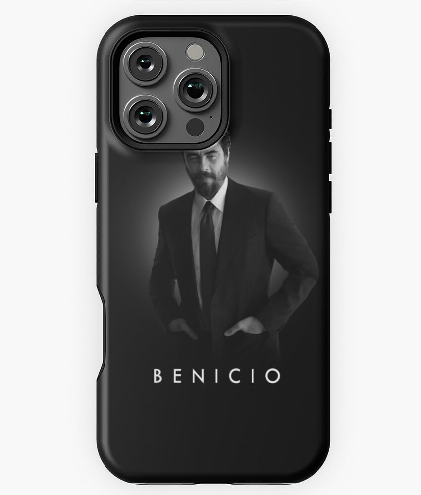 Benicio Del Toro Actor Fan Tribute Phone Case for iPhone 16 15 14 13 12 ...