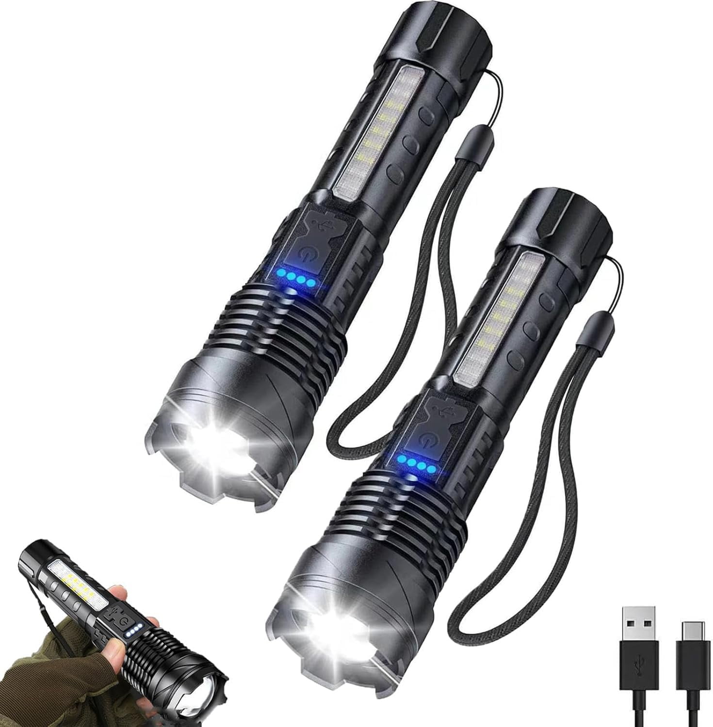 Benighty Flash Light, 2025 The Ultimate Survival Flashlight, Benighty ...