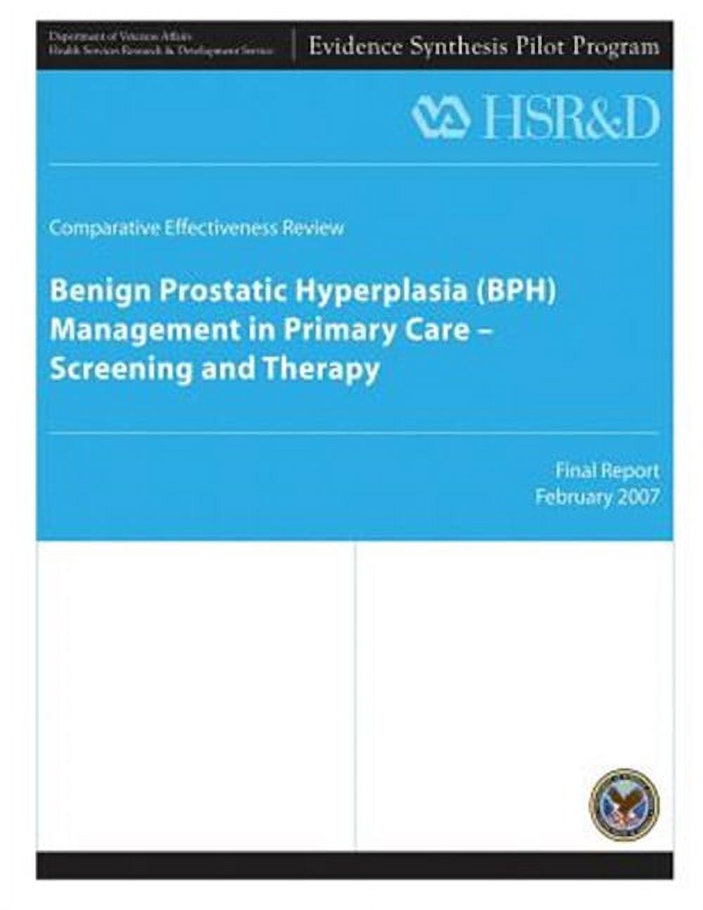 Benign Prostatic Hyperplasia (BPH) Management in Primary Care ...