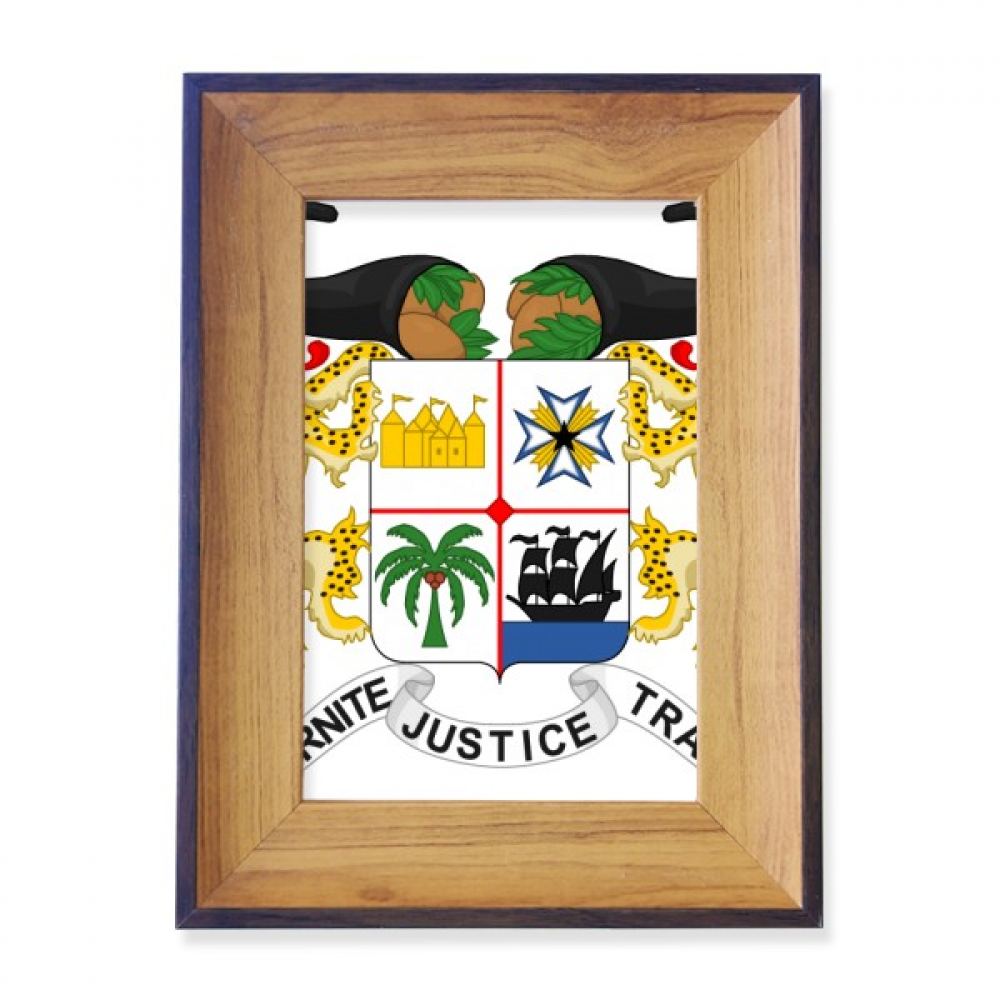 Benin National Emblem Country Photo Frame Exhibition Display Art ...
