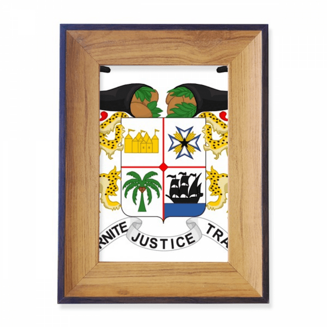 Benin National Emblem Country Photo Frame Exhibition Display Art ...