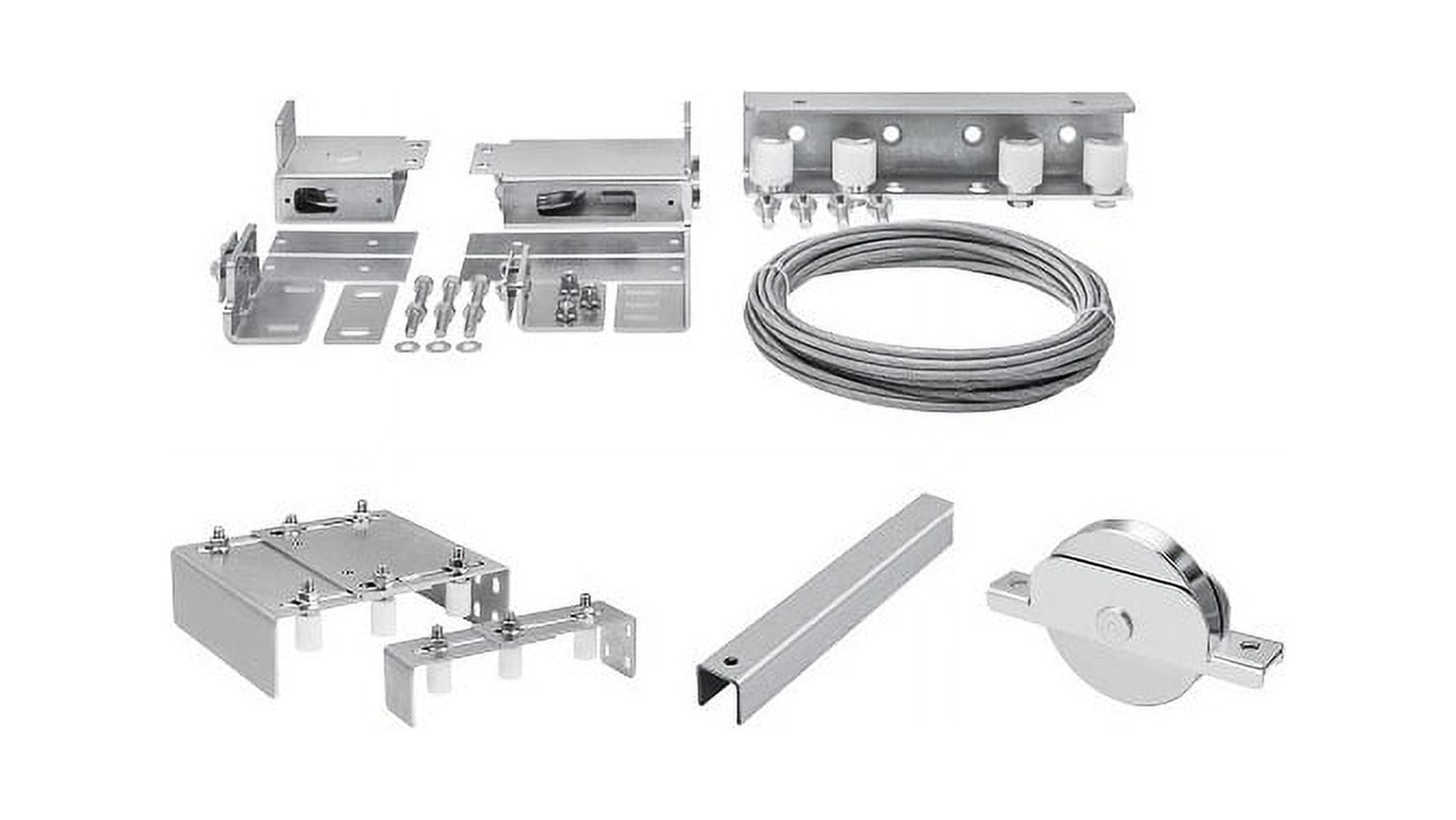 Beninca Hi-Motions Serie280 Bottom Mounting 2-Panel Telescopic Sliding ...