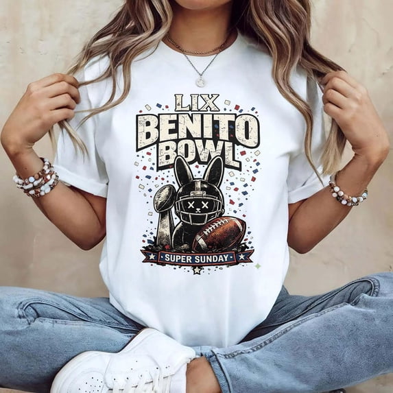 Benito Bowl 2026 Shirt, American Football Fan T-Shirt, LX Super Sunday ...
