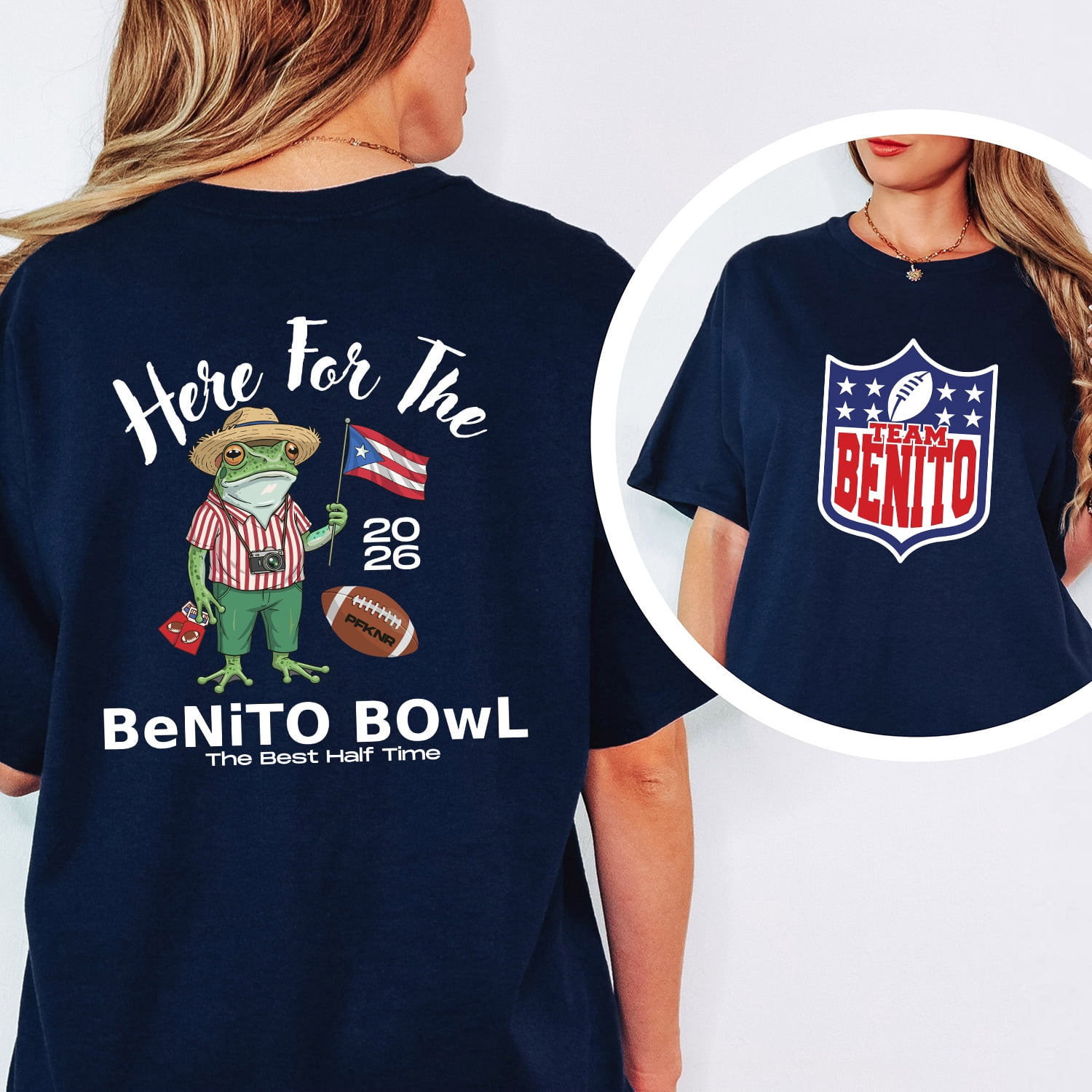 Benito Bowl 2026 Vintage Graphic Tee, Funny Football Fan Shirt, Game ...