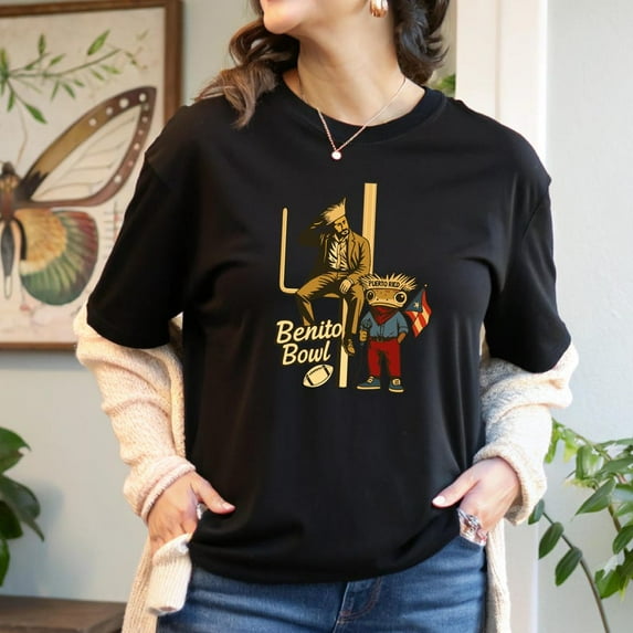Benito Bowl Bad Bunny Shirt, Puerto Rico Football Graphic Tee Unisex ...
