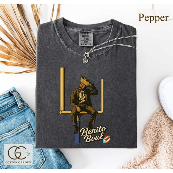 Benito Bowl Shirt, Puerto Rico Football Tshirt, Football Fan Shirt For ...