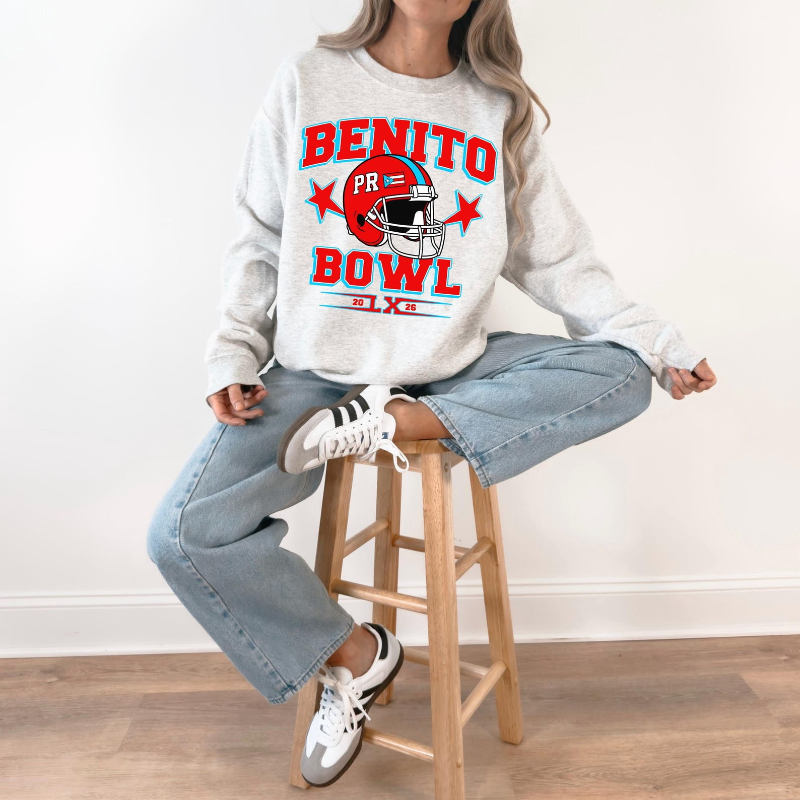 Benito Bowl Sweatshirt, Puerto Rico Football Fan Hoodie, LX 2026 Bunny ...