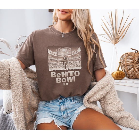Benito Bowl T-Shirt, Bad Bunny Football Fan Tee, Inspired Music Merch ...