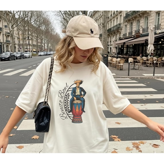 Benito Bowl T-Shirt, Bad Bunny Football Fan Tee, Inspired Music Merch ...