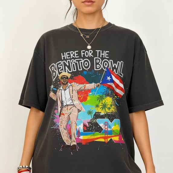 Benito Bowl T-Shirt , Bad Bunny Shirt , Benito Bowl Bowl Bunny LX Shirt ...
