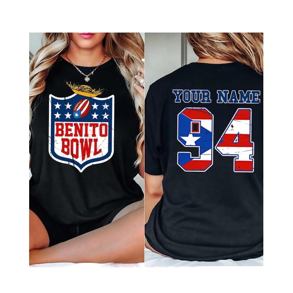 Benito Bowl TShirt, 2026 Super Football Shirt, Bad Game Day Bunny Shirt ...