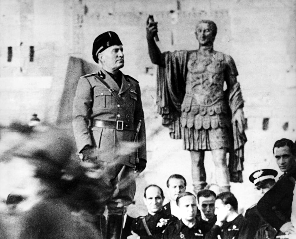 Benito Mussolini History (36 x 24) - Walmart.com