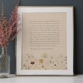 Benjamin Button Wildflower Quote Poster, Poster Home Decor , Poster ...