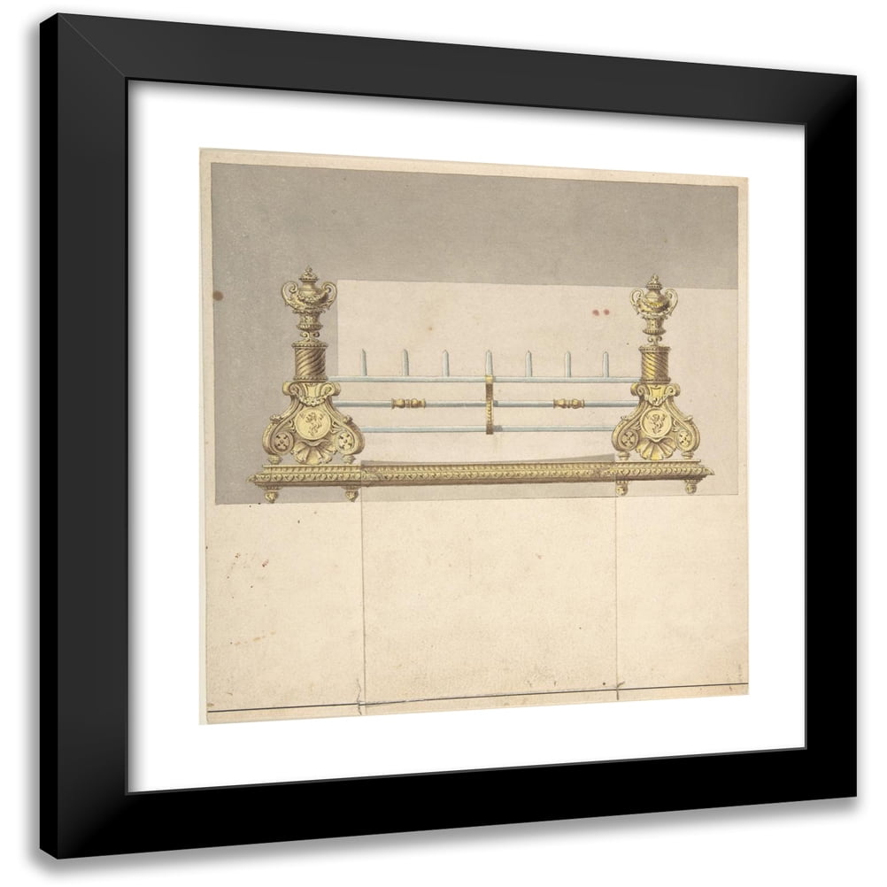 Benjamin Dean Wyatt 20x21 Black Modern Framed Museum Art Print Titled ...