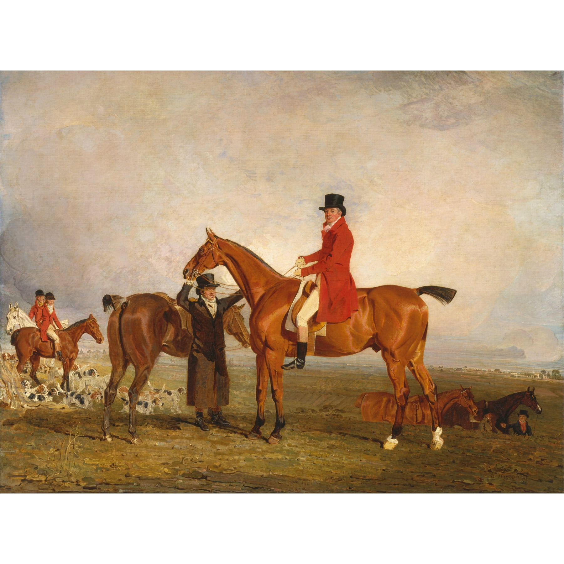 Benjamin Marshall Marquess Of Huntly 5th Duke Of Gordon Extra Large Art ...