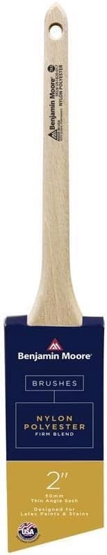 Benjamin Moore 2 in. Firm Thin Angle Paint Brush - Walmart.com