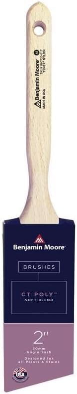 Benjamin Moore 2 in. Soft Angle Paint Brush - Walmart.com