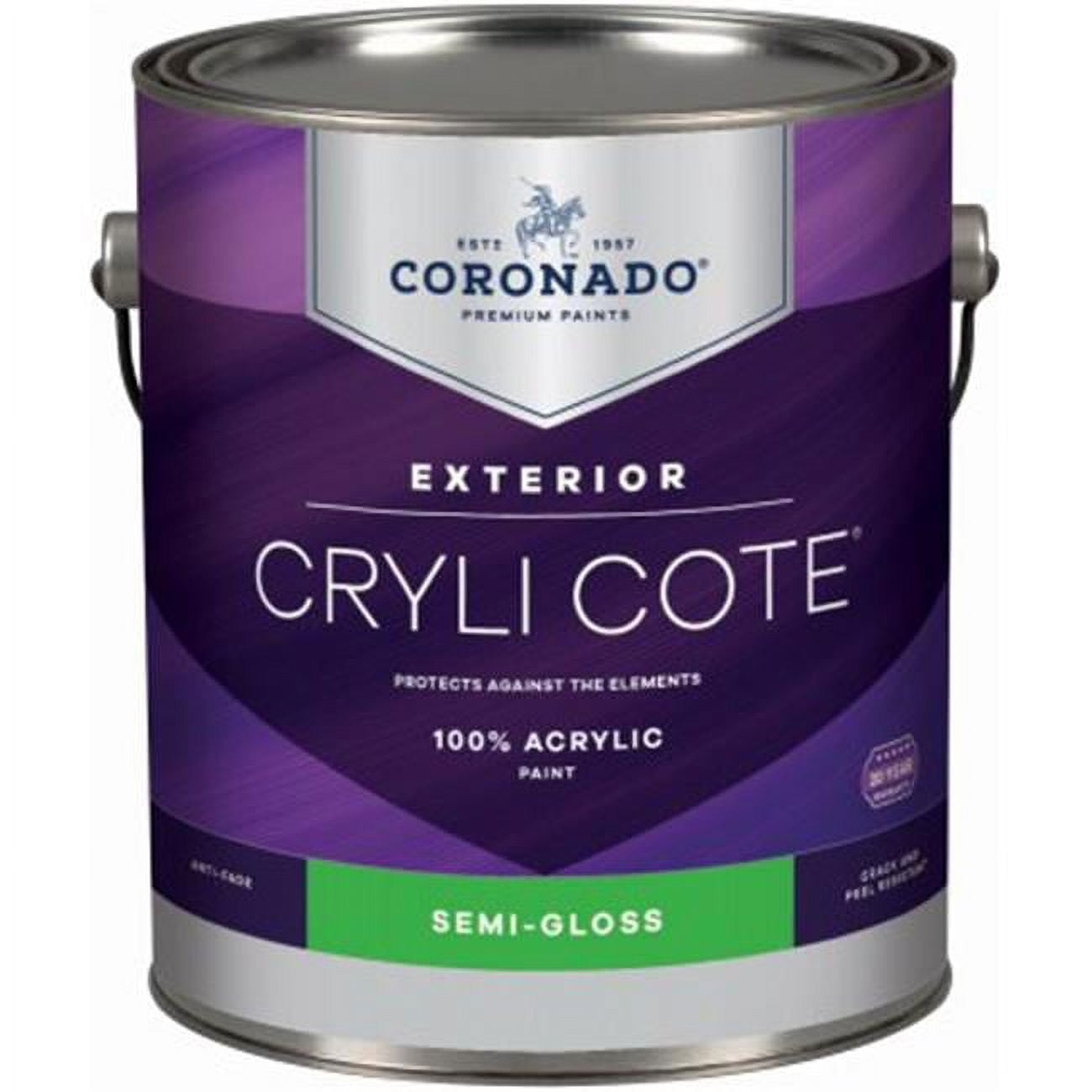 Benjamin Moore & Coronado 236061 1 gal Coronado Cryli-Cote White ...