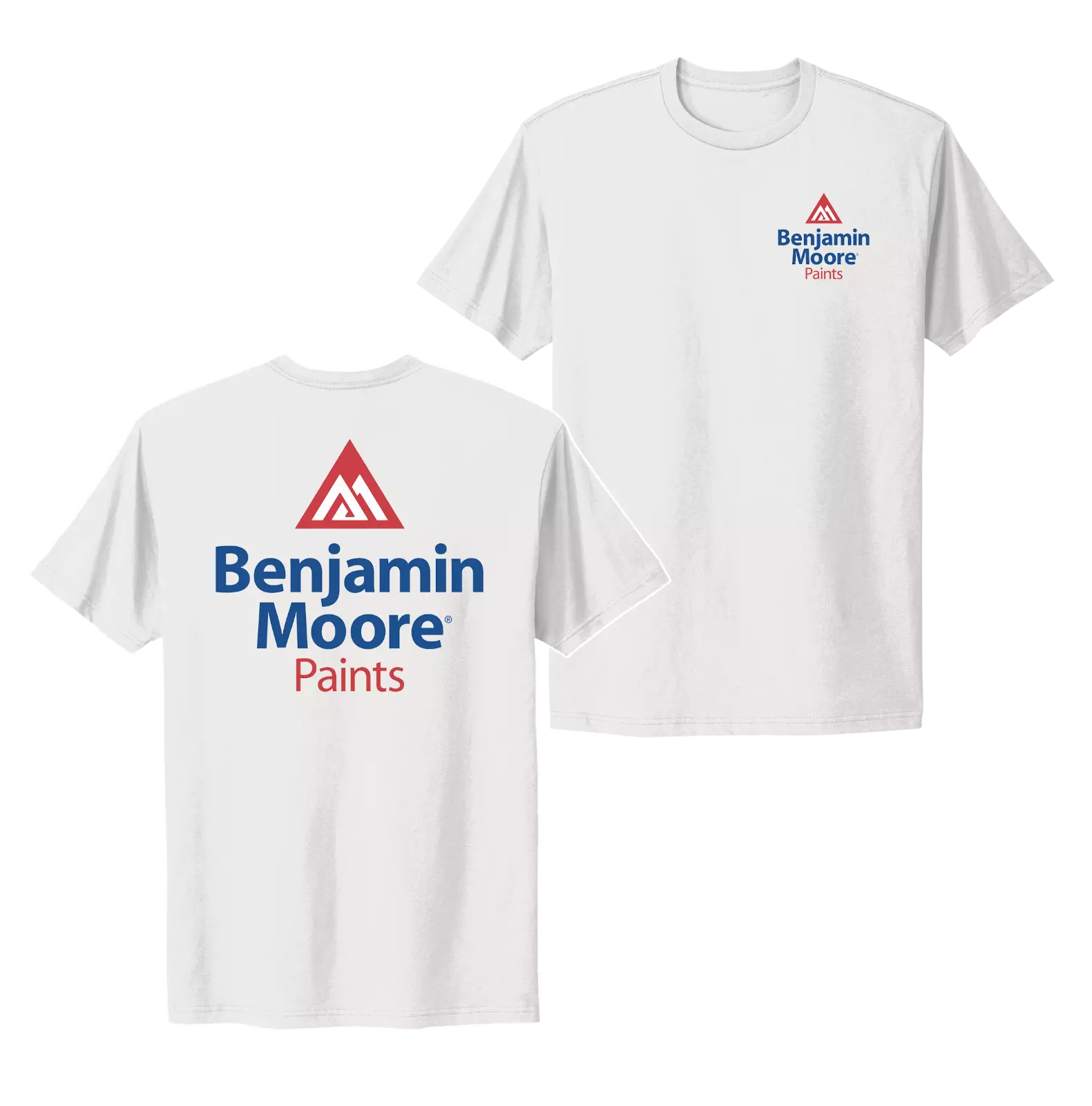 Benjamin Moore Paint Logo White Painting T-Shirt - Walmart.com