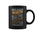Benjamin Name Gift Certified Benjamin Coffee Mugs - Walmart.com