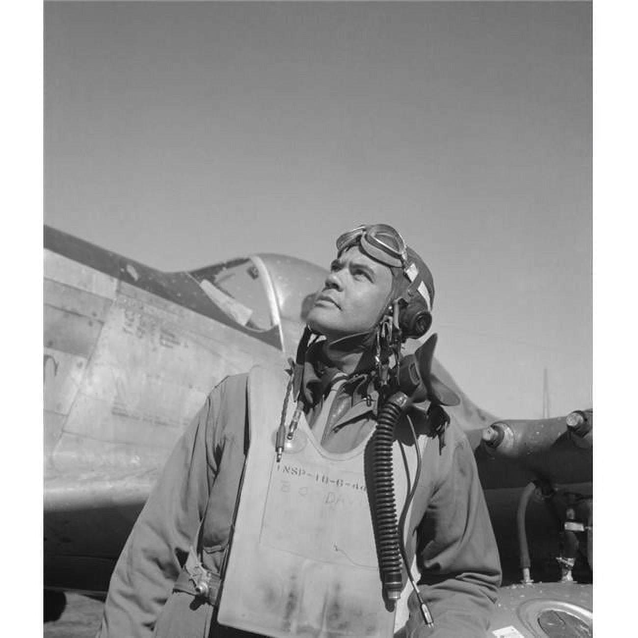 Benjamin Oliver Davis Jr. commander of the Tuskegee Airmen Poster Print ...