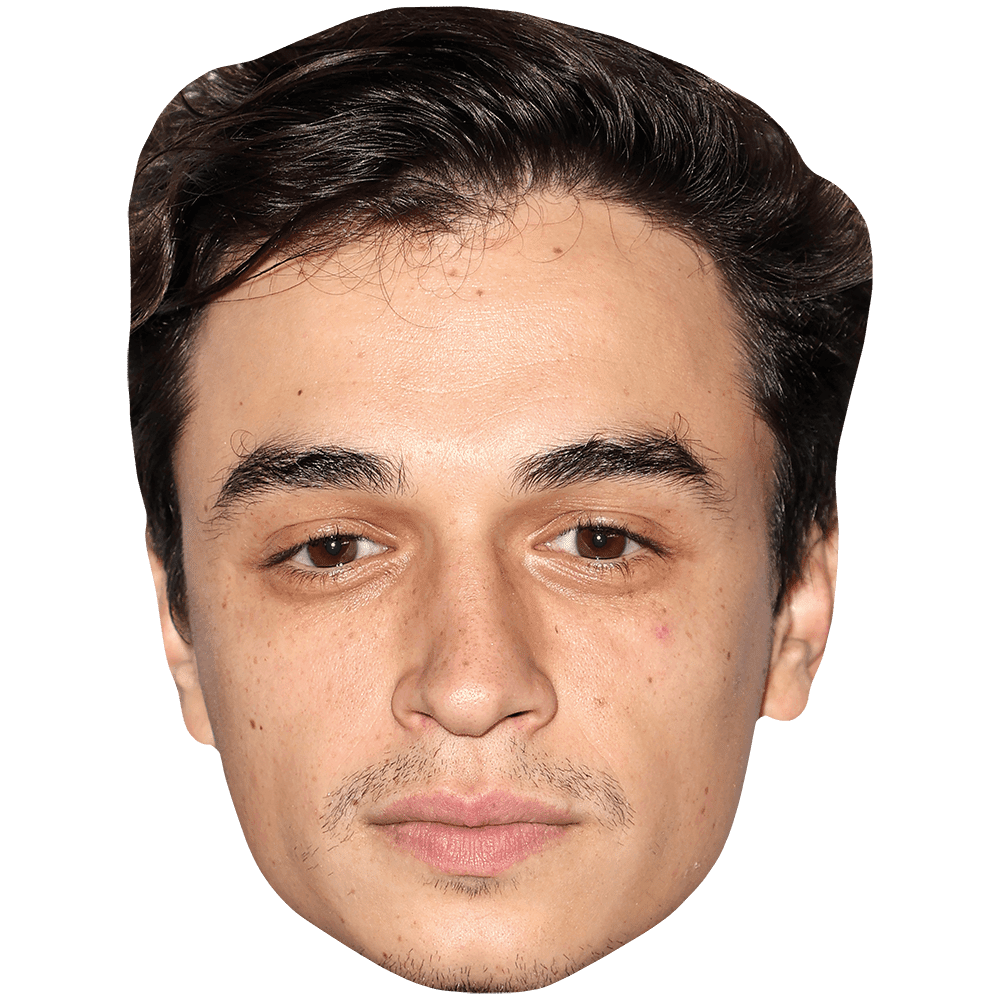 Benjamin Papac (Stubble) Celebrity Mask, Flat Card Face, Fancy Dress ...